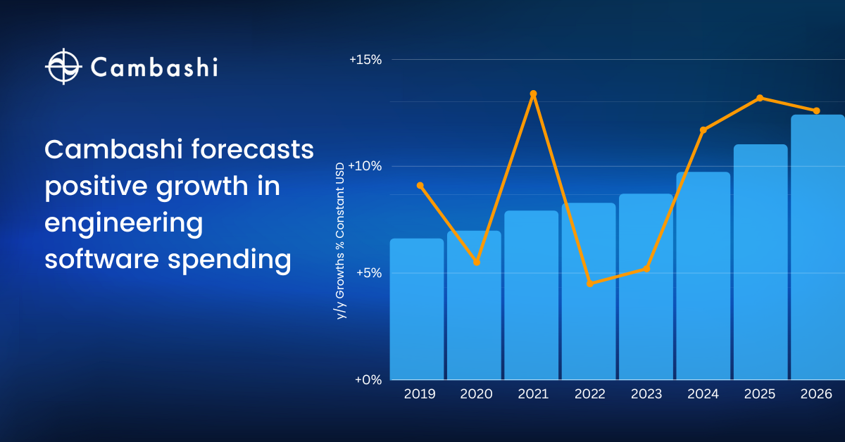 Cambashi forecasts positive growth in engineering software spending